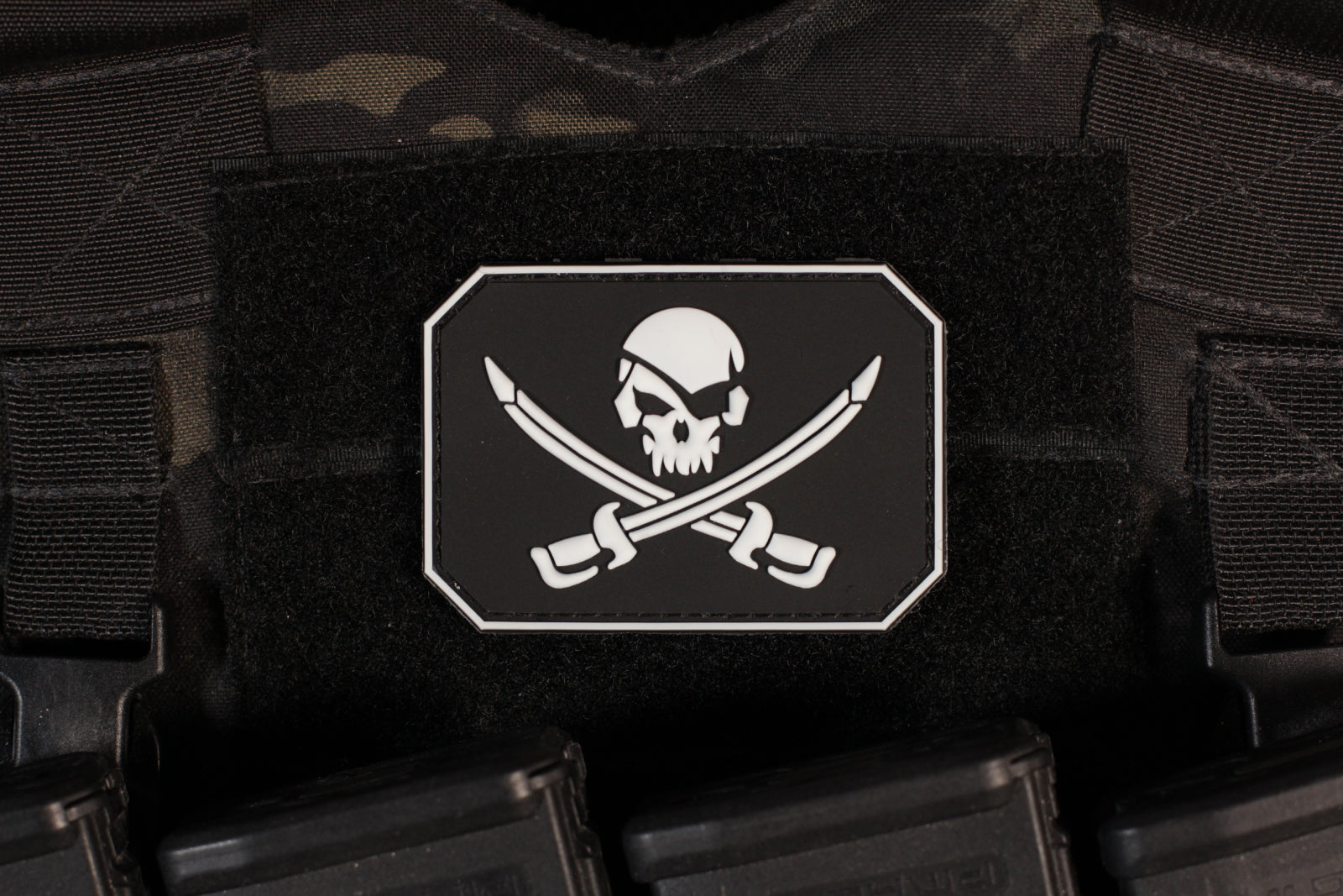 BT Pirate Flag PVC Patch – PZW